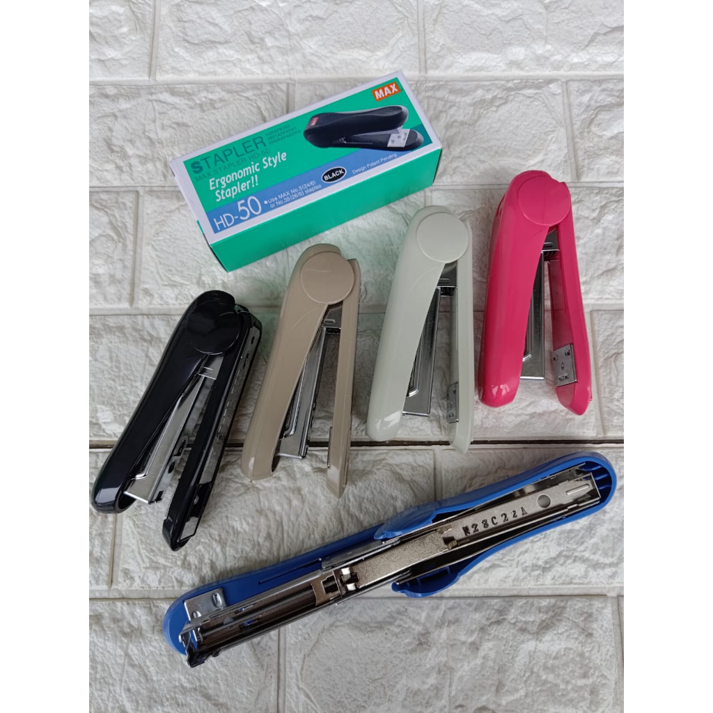 Max Ergonomic Style Stapler HD - 50 ( HD91441 ) | Shopee Malaysia
