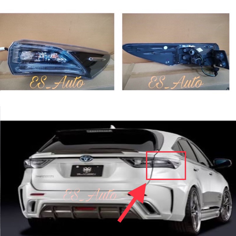 ORIGINAL ZSU60 HARRIER 2014 TAIL LAMP ASSY LH/ RH LAMPU BELAKANG 81560 ...