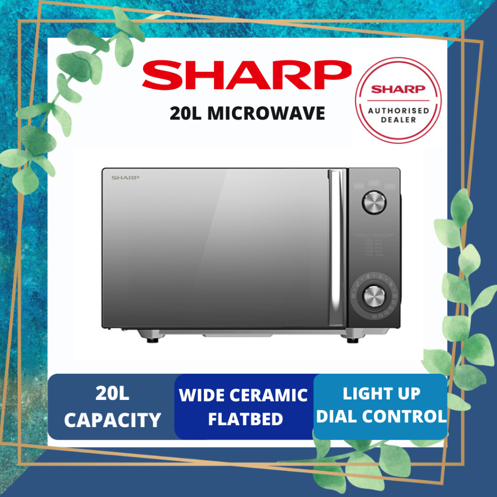 NEW MODEL 】Sharp Microwave Oven / Basic/ Grill / Convection (20L R219EK ...