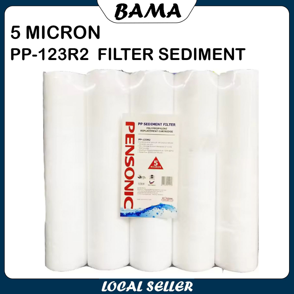 BAMA Pensonic Polypropylene Replacement Cartridge PP Sediment Filter PP ...