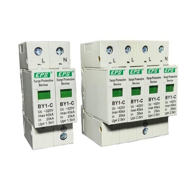 EPS 1POLE & 3POLE + N 40KA VOLTAGE SURGE PROTECTOR / SURGE SUPPRESSOR ...