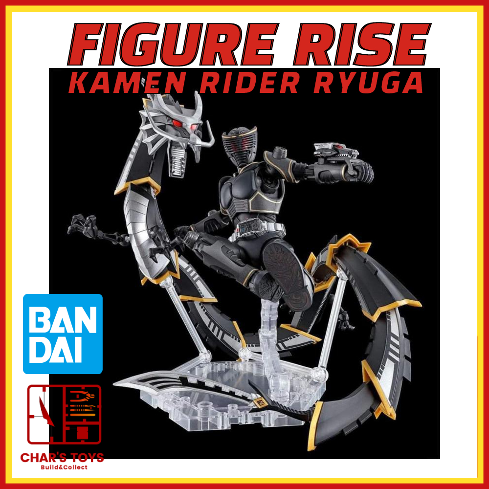 FIGURE RISE STANDARD KAMEN RIDER MASKED RIDER RYUGA (63933) BANDAI MODEL KIT | Shopee Malaysia