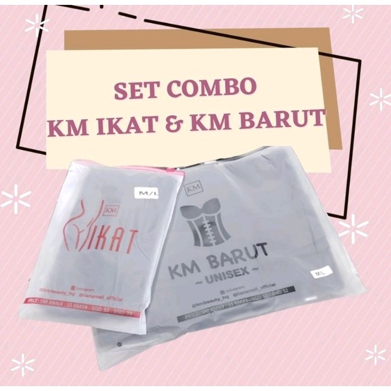 COMBO KM IKAT & KM BARUT BY KM BEAUTY KAK KM ORIGINAL HQ | Shopee Malaysia