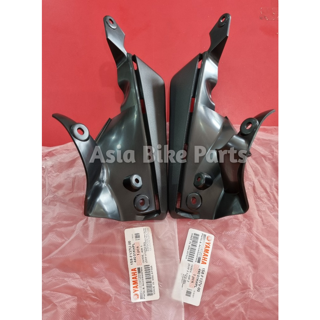 Yamaha Original LC135 V1 Air Guide / Inner Hitam Leg Shield - 1S8-F137U ...