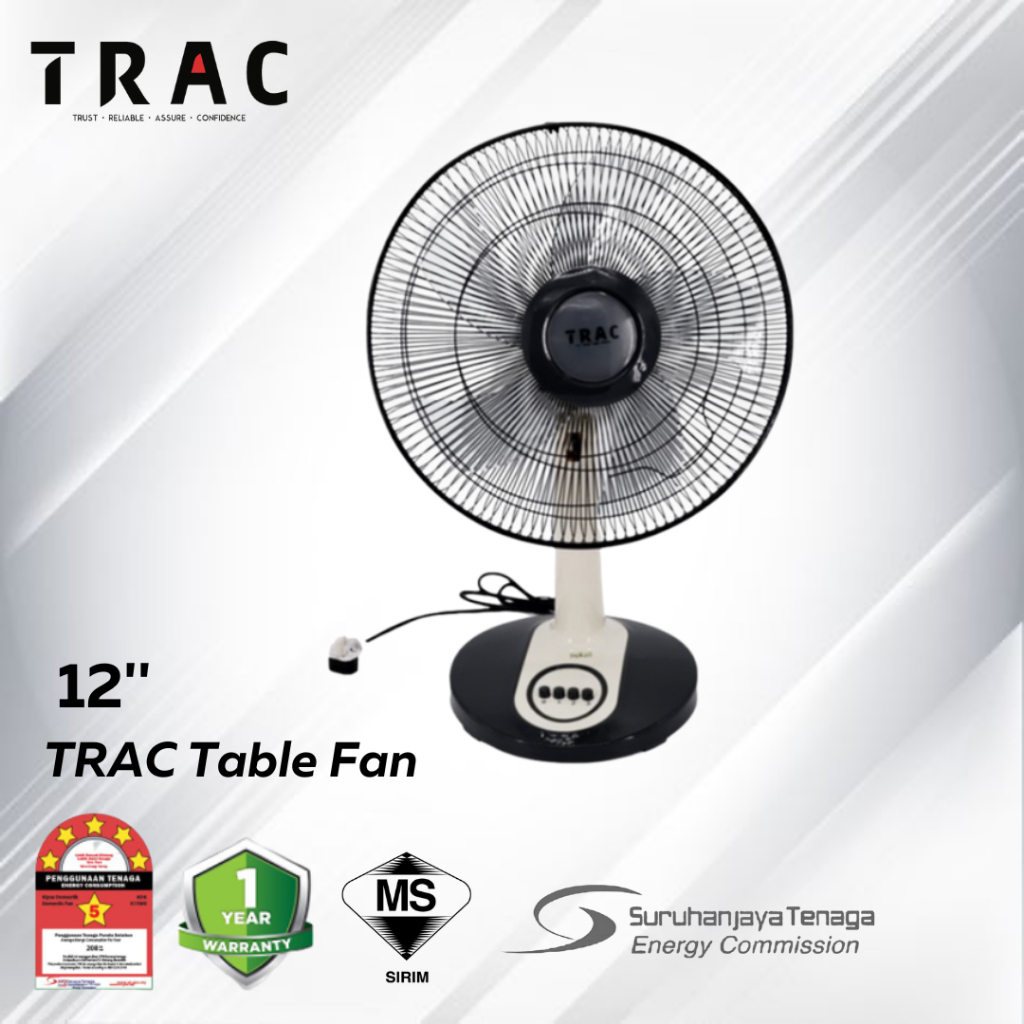 KDK KB404/ V-TRAC Fan Stand Fans (40cm/16") / TRAC Turbo 2 IN 1 Table Fan (23cm/ 9") Kipas Meja ...