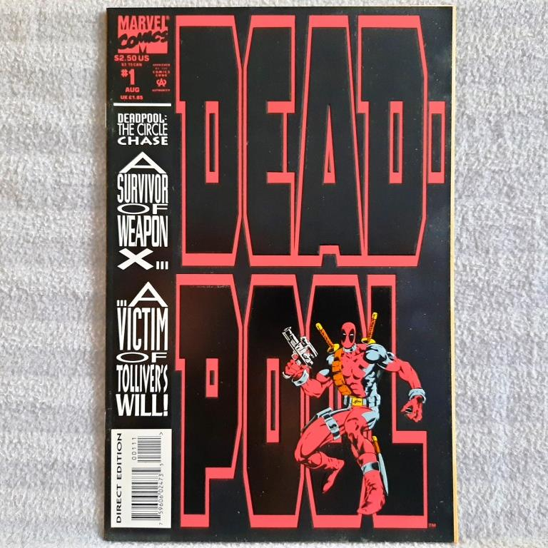 Deadpool: The Circle Chase #1 Die-Cut Joe Madureira Cover (Marvel ...