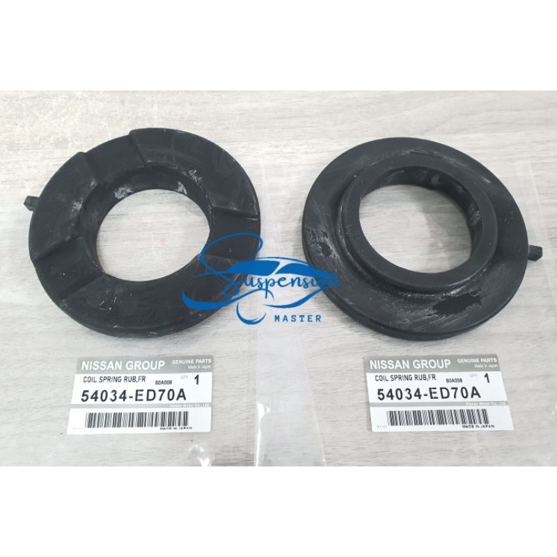 8 IN 1 SET - FRONT ABSORBER MOUNTING /COIL SPRING RUBBER /BUSH- NISSAN ...