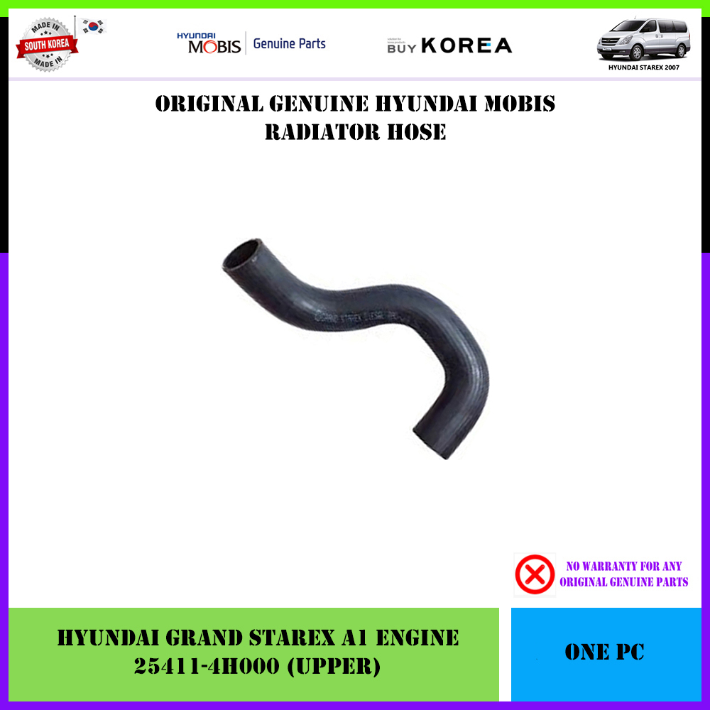 Hyundai Grand Starex A1 Engine Genuine Mobis Radiator Hose (Upper 25411 ...