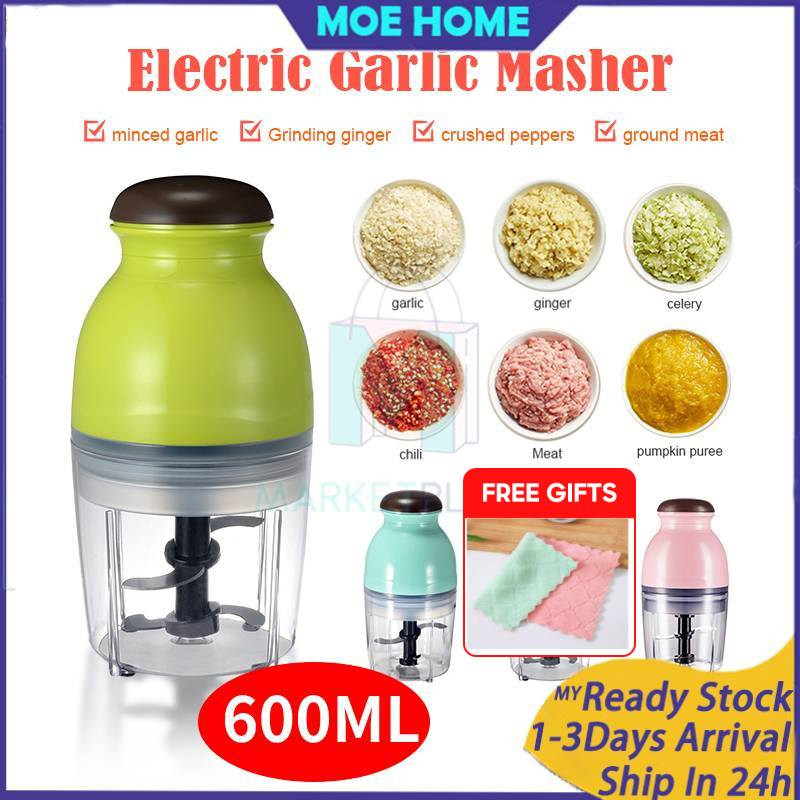 [Free Gifts] Mini Electric Mixer Capsule Cutter Chopper Baby Food ...