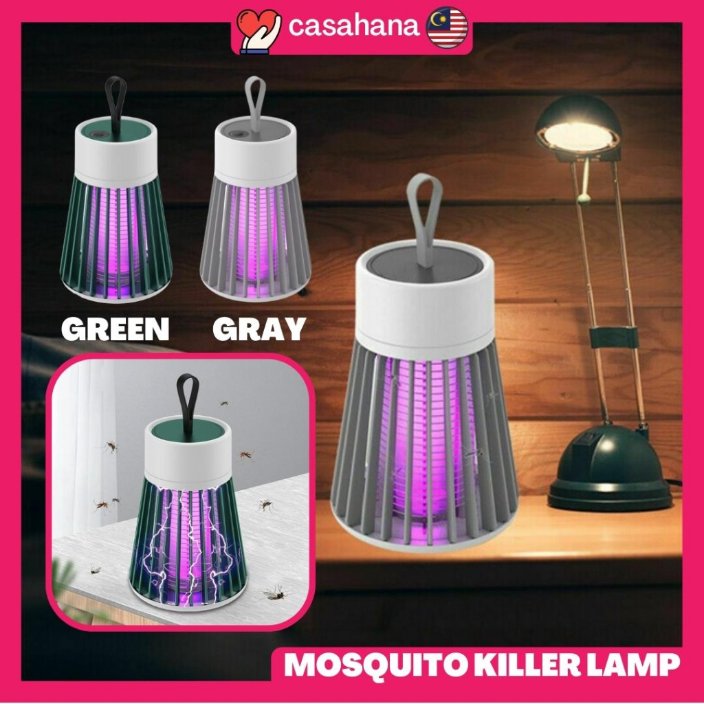🔥MOSQUITO KILLER LAMP TRAP🎖️🔥 USB Rechargeable Perangkap Nyamuk Trap ...