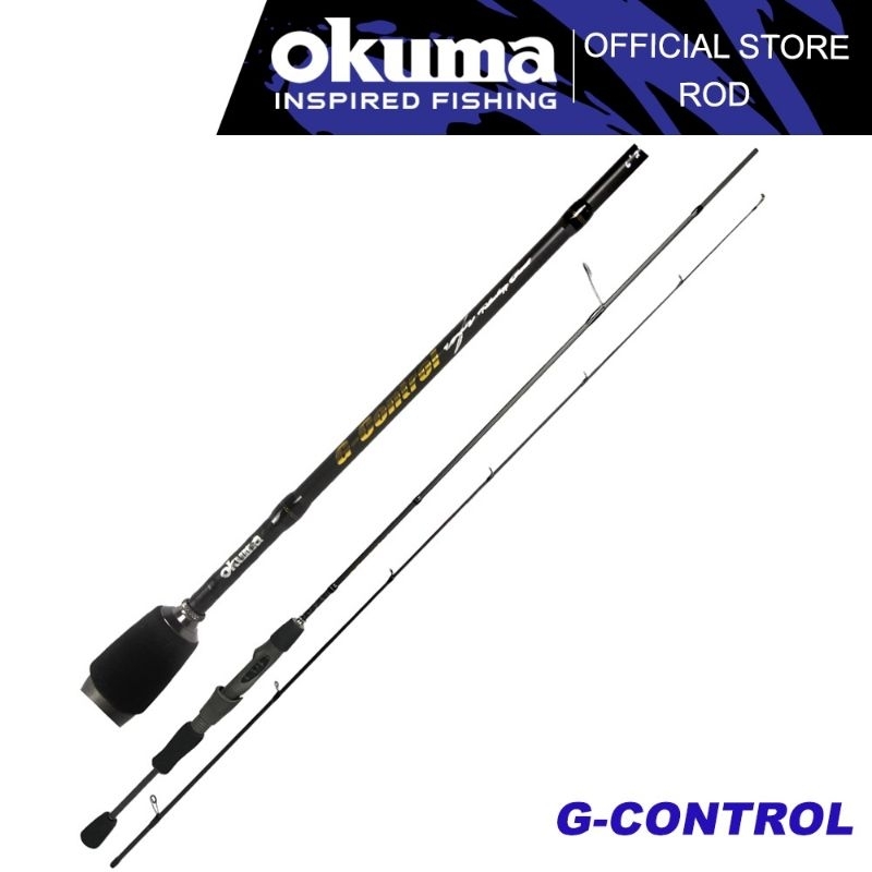 (MAA) joran pancing ultralight Okuma Rod G-Control GCT Spinning Fishing Rod (6ft) joran udang ...
