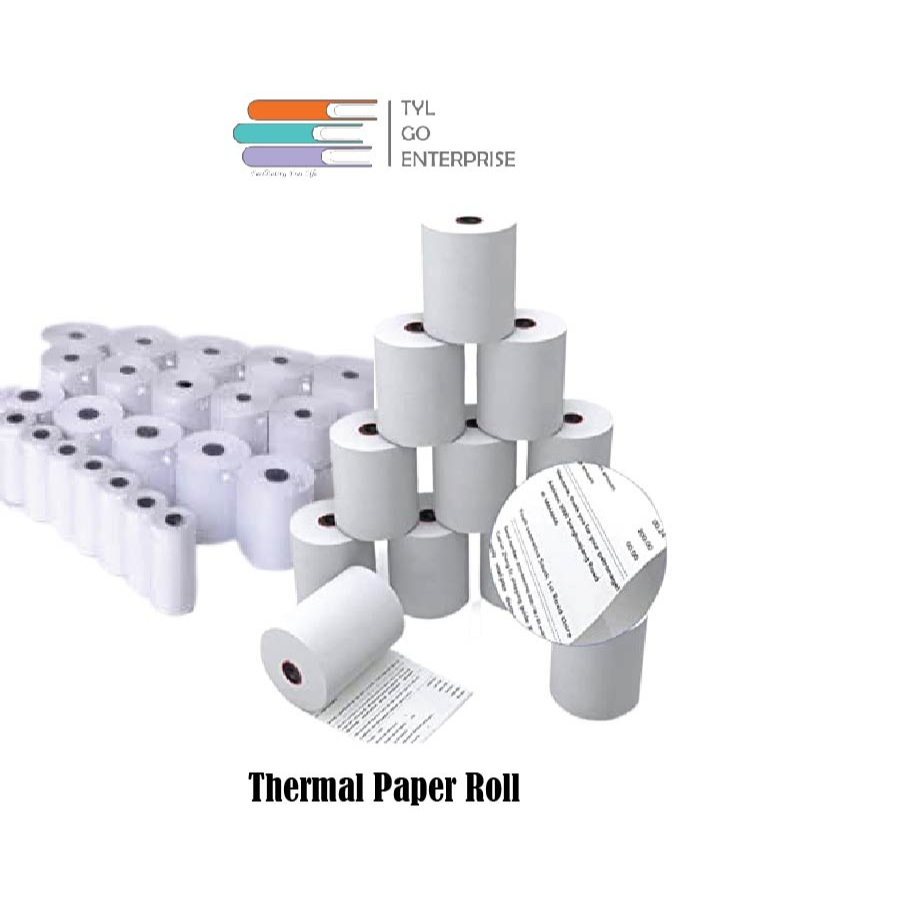 Thermal Paper Rolls/Thermal Receipt Paper Roll/ Kertas Resit Gulung ...