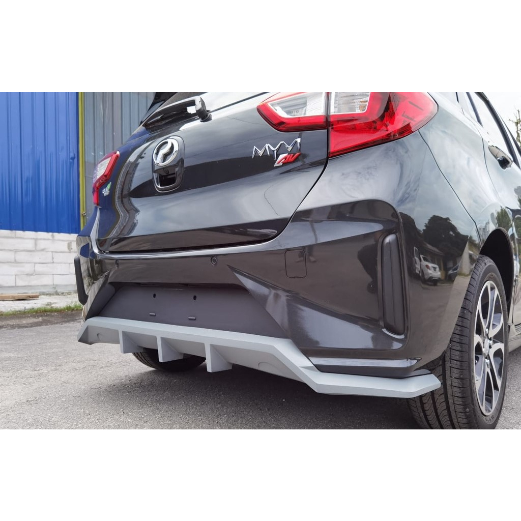 Perodua Myvi 2022 V1 V2 V3 Rear Lip Rear Diffuser | Shopee Malaysia