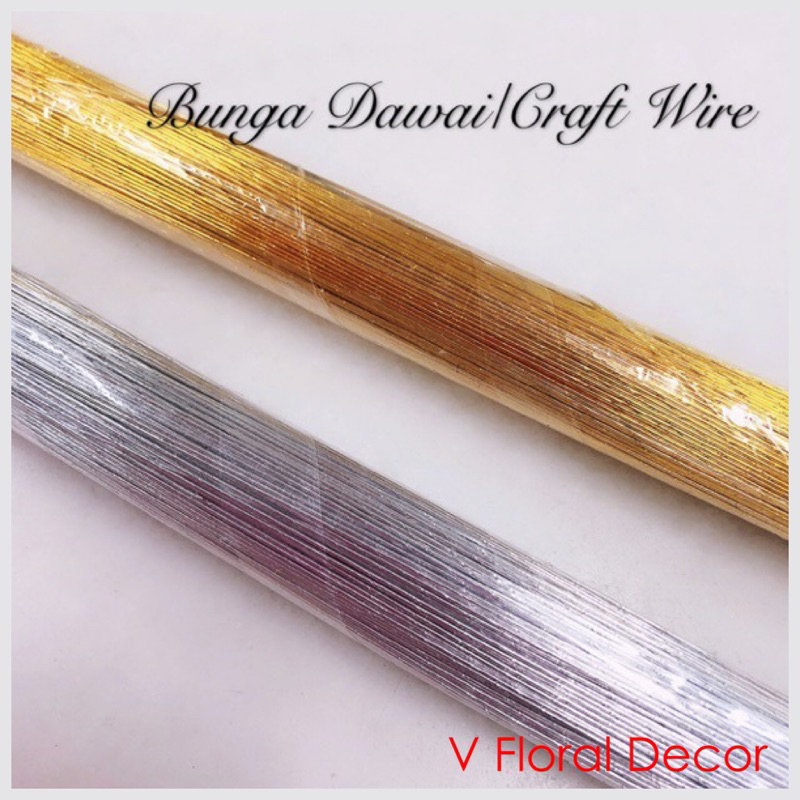 [READY STOCK]Dawai Kawat Bunga Stocking Bunga Crystal Telur # Dawai ...