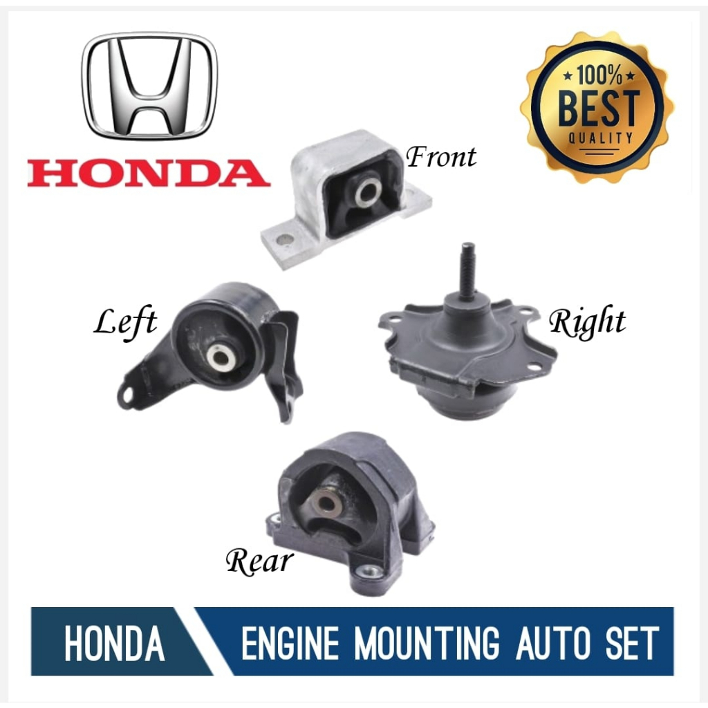 HONDA Engine Mounting Auto Set for Honda Stream S7A 2.0L 2000-2006 ...