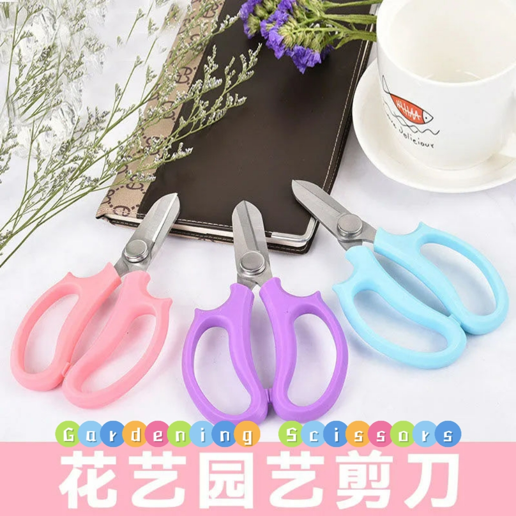 Ready Stock!!! Garden Scissors Floral Shears Professional Flower ...