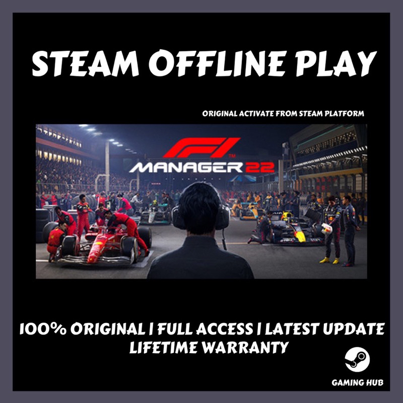 F1® Manager 2022 Steam Offline Game - Full DLC & Lifetime Guarantee ...