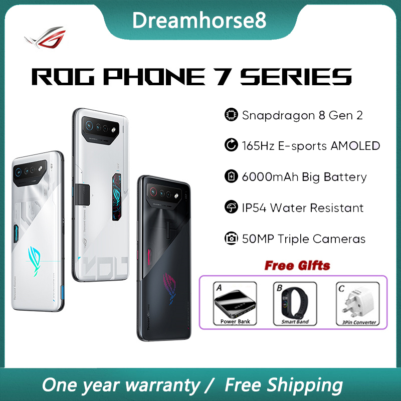 Global Rom Asus ROG Phone 7 Snapdragon 8 Gen 2 Rog Phone 7 Pro/6000mAh Asus Gaming Phone Rog 7 ...