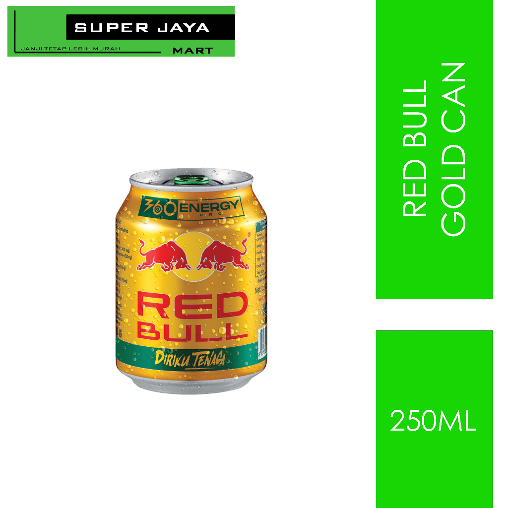 Redbull Gold Can 250ML [WHOLESALE PRICE] | Shopee Malaysia