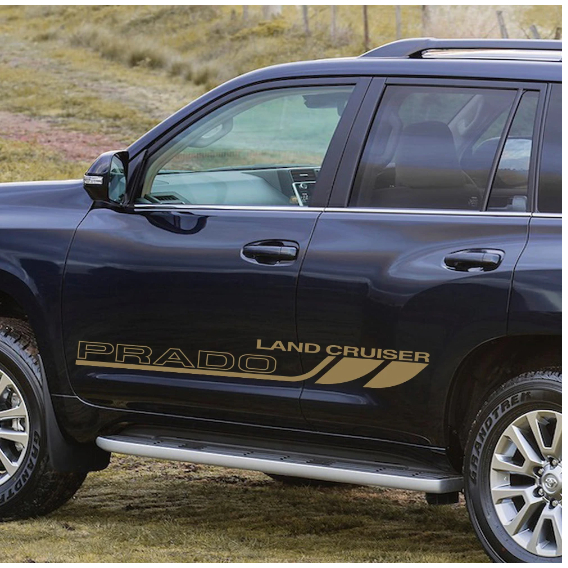 Side body sticker for Toyota Land Cruiser Prado | Shopee Malaysia