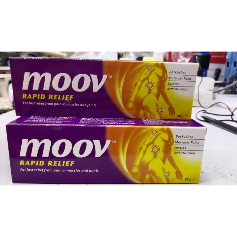 moov ointment 50g rapid relief international | Shopee Malaysia