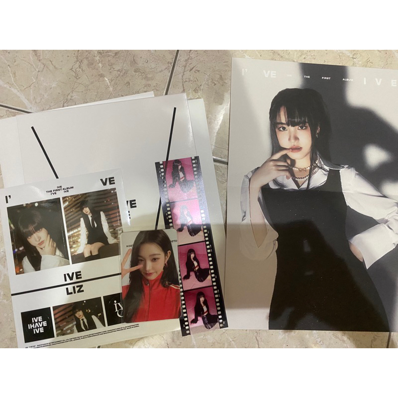 WTS IVE I’VE album photocard ver 1 2 3 wonyoung leeseo liz yujin gaeul rei poster film sticker ...