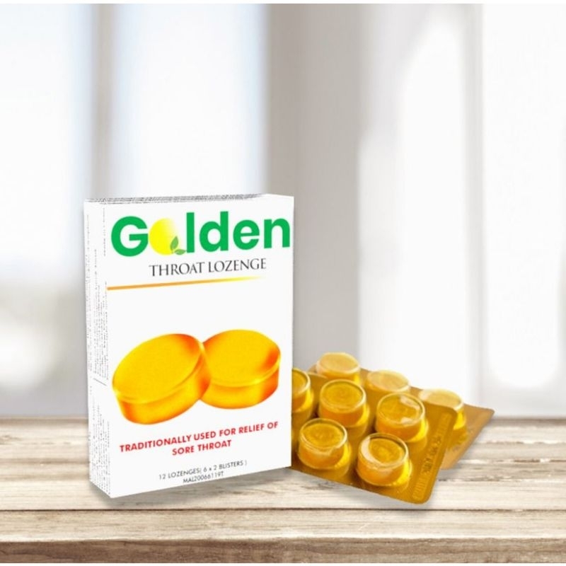 GOLDEN THROAT LOZENGES ( 12 lozenges ) | Shopee Malaysia