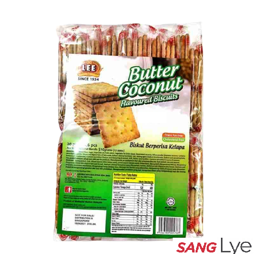LEE BISCUITS BUTTER COCONUT 25.5GX20 PACKSX12 CARTON | Shopee Malaysia