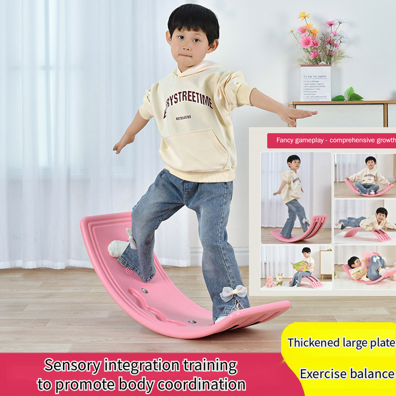 Plastic Balance Board, Child Seesaw,Yoga Board, Wooden Waldorf Board ...