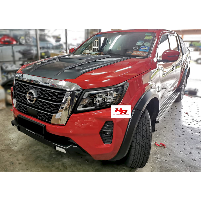 Nissan Navara Pro4x (20-21) Fender Arch Matt Black (Small) | Shopee ...