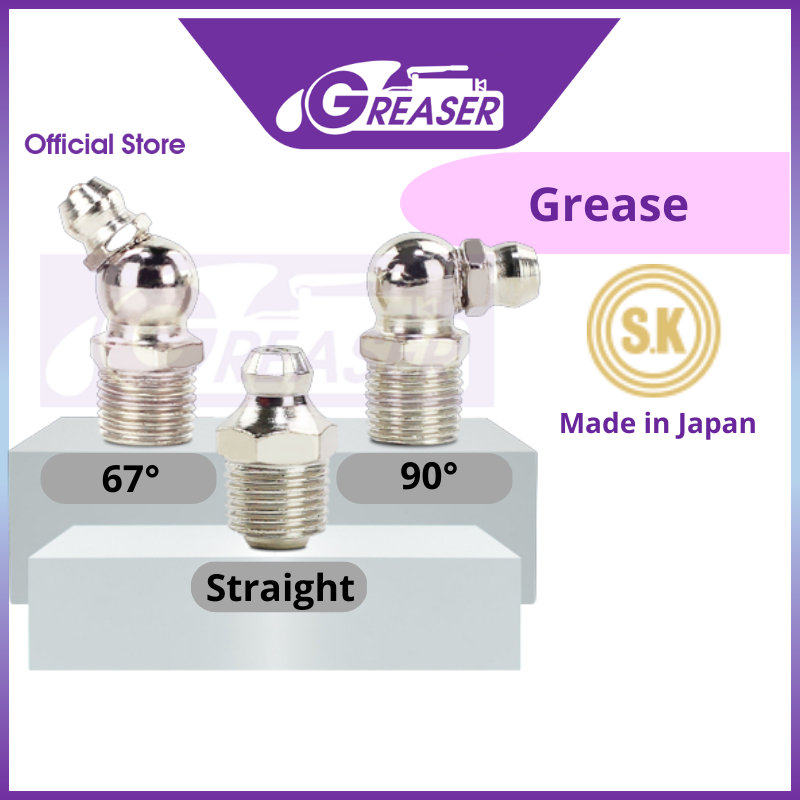 Greaser SK Grease Nipple / Grease Fitting (Straight / 67Degree ...