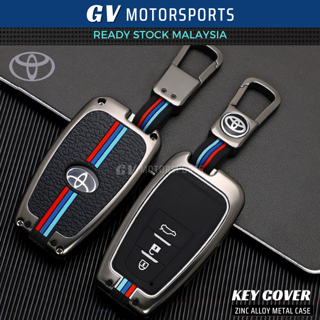 READY STOCK Toyota Key Cover Case Car Zinc Metal Alloy For Toyota Camry ...