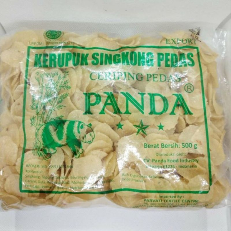 Keropok goreng panda ceriping pedas#500gm | Shopee Malaysia