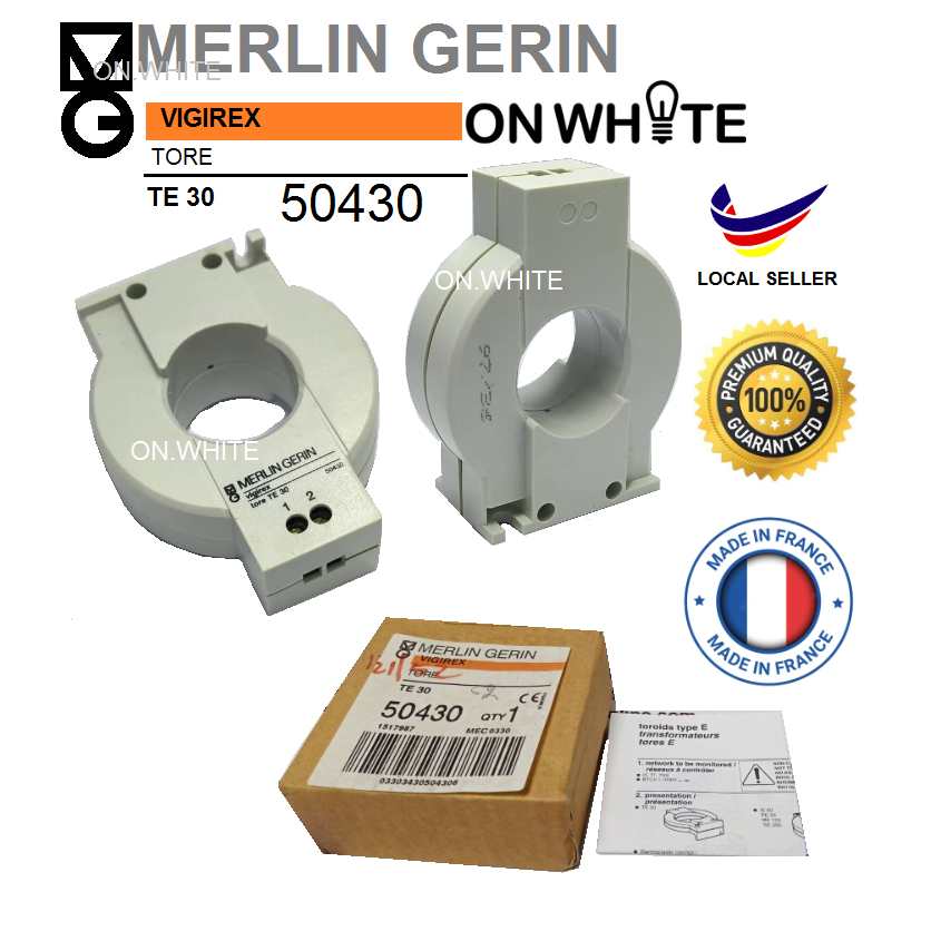 Merlin Gerin Vigirex 50430 Tore TE30 Transformer Type E1000VAC New (OLD ...