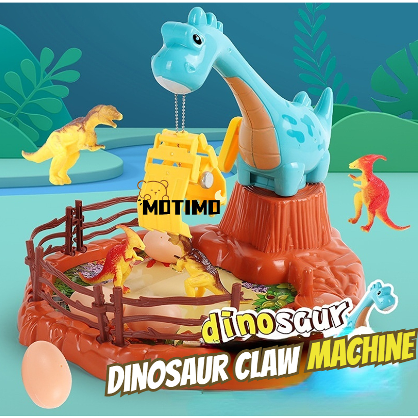 MOTIMO [From MY] 360° Rotating Dinosaur Capture Toy Mini Dinosaur Claw ...