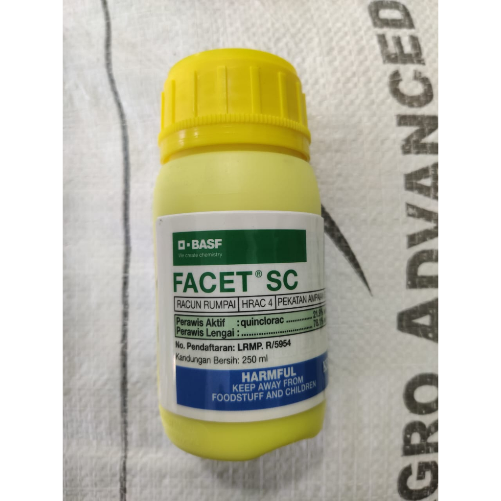 BASF Facet SC 250ML / Racun Rumpai / Racun Rumput Padi Burung / Sambau ...