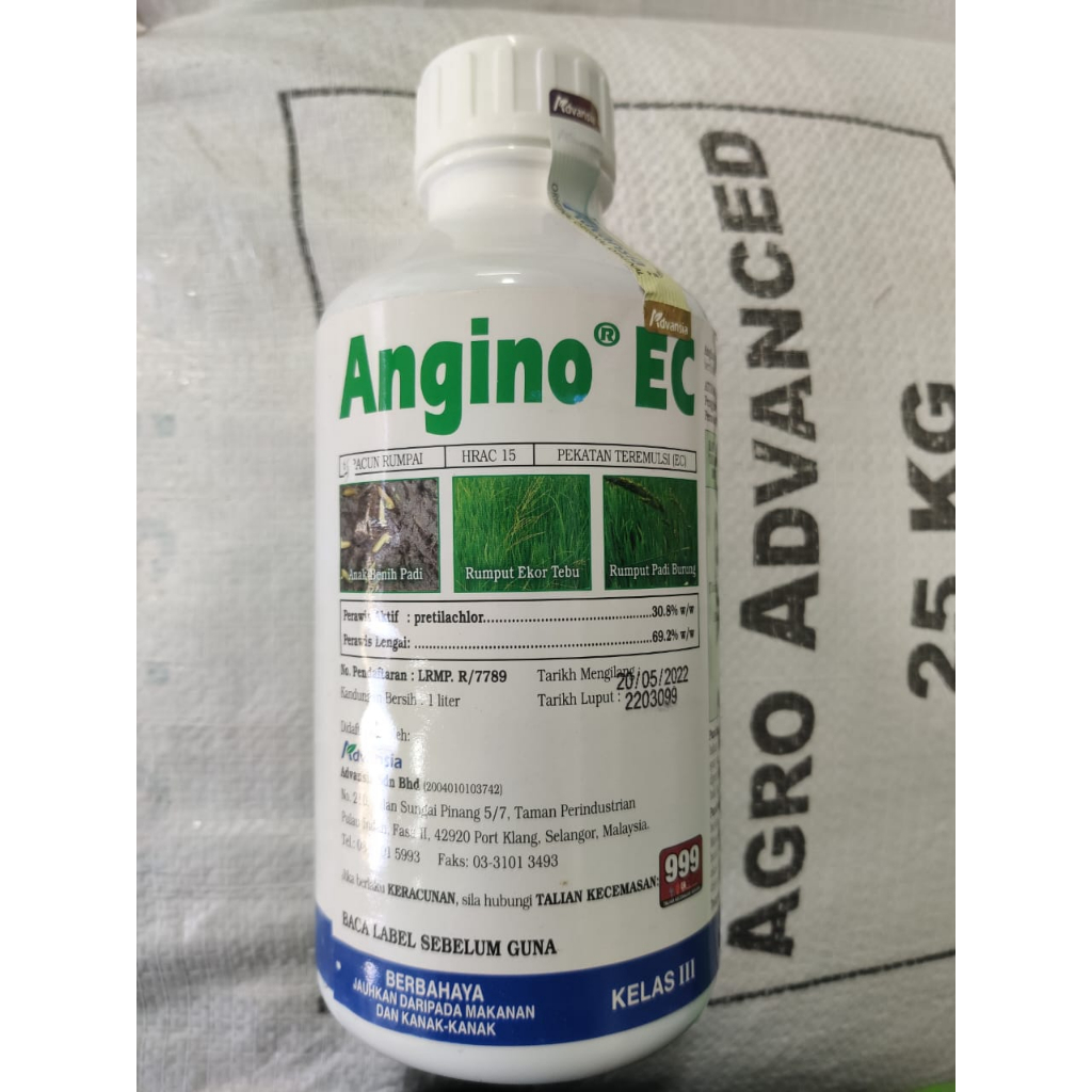 Angino EC 1Liter Racun Rumput padi angin | Shopee Malaysia