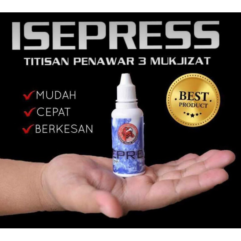 [FREE SHIPPING] PENAWAR AJAIB ISEPRESS ORIGINAL 100% + FREE GIFT ...