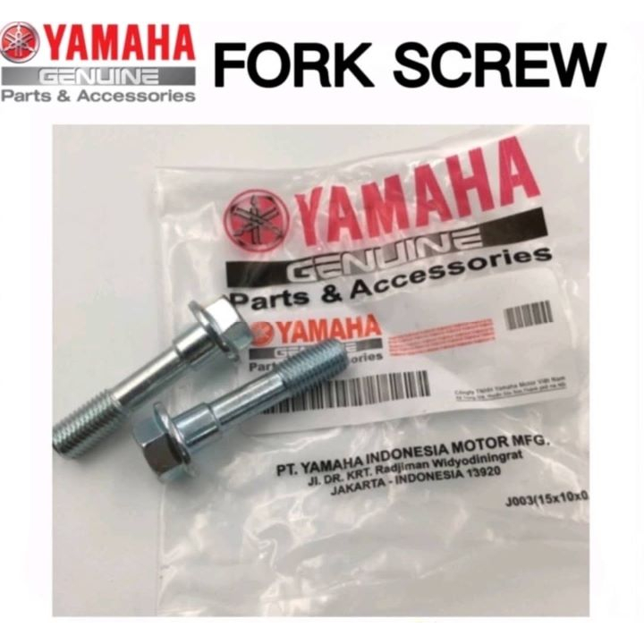 MOTORCYCLE FORK SCREW ABSORBER TUBE SCREW SKRU Y15ZR/Y16ZR/LC135-V8/NVX155/NAX-V1/V2 | Shopee ...