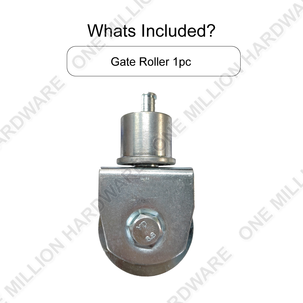 (HEAVY DUTY) Roda Pagar Besi - FOLDING GATE ANGLES BEARING FULL SET ...