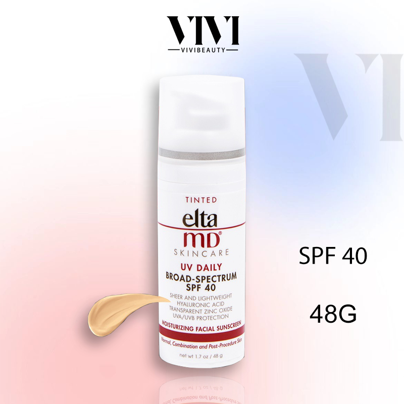 7.7 SALE🔥Original Elta MD TINTED Sunscreen SPF40 48g，Daily Broad ...