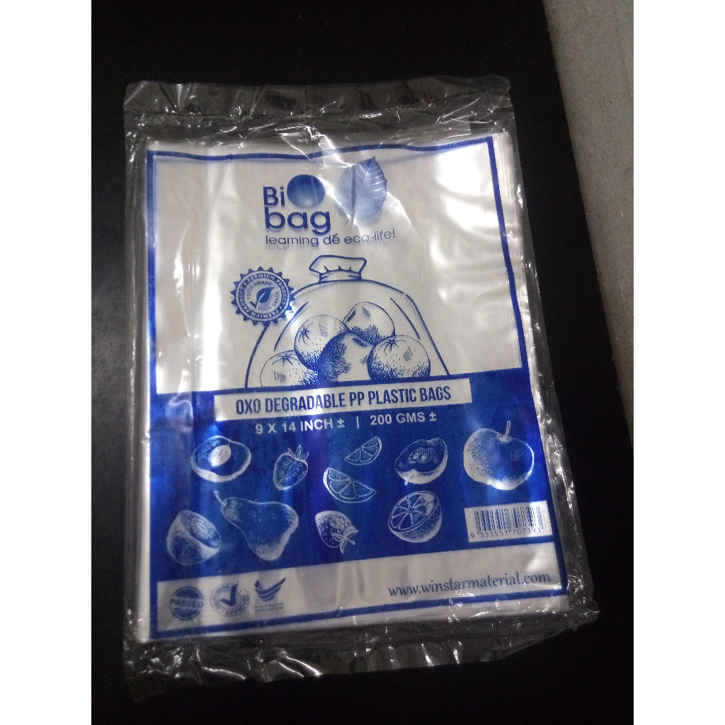 Winstar 9 x 14 Inch Clear PP 04 Plastic Bag 200g / Thin / Jenis Nipis ...