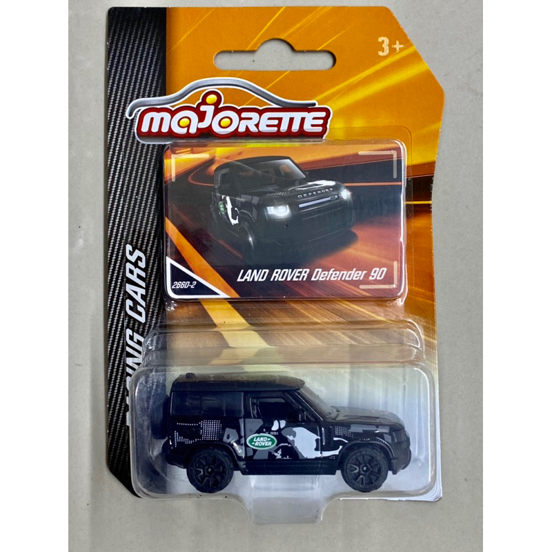 Majorette LAND ROVER DEFENDER 90 Black SUV Premium Edition 1/64 Diecast ...