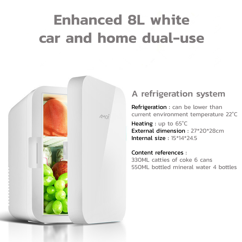 8L/16L Portable Refrigerator Mini Refrigerator Car Home Dormitory ...