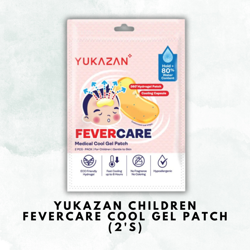 Yukazan Children Fevercare Cool Gel Patch (2's) | Shopee Malaysia