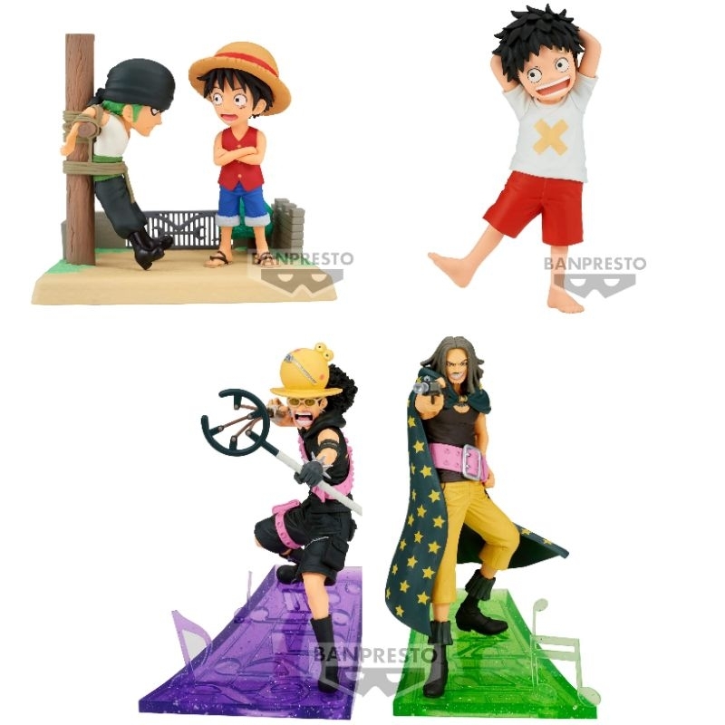 [READY]One Piece Film Red Senkozekkei Usopp Yasopp dxf Luffy Children World Collectable Figure ...