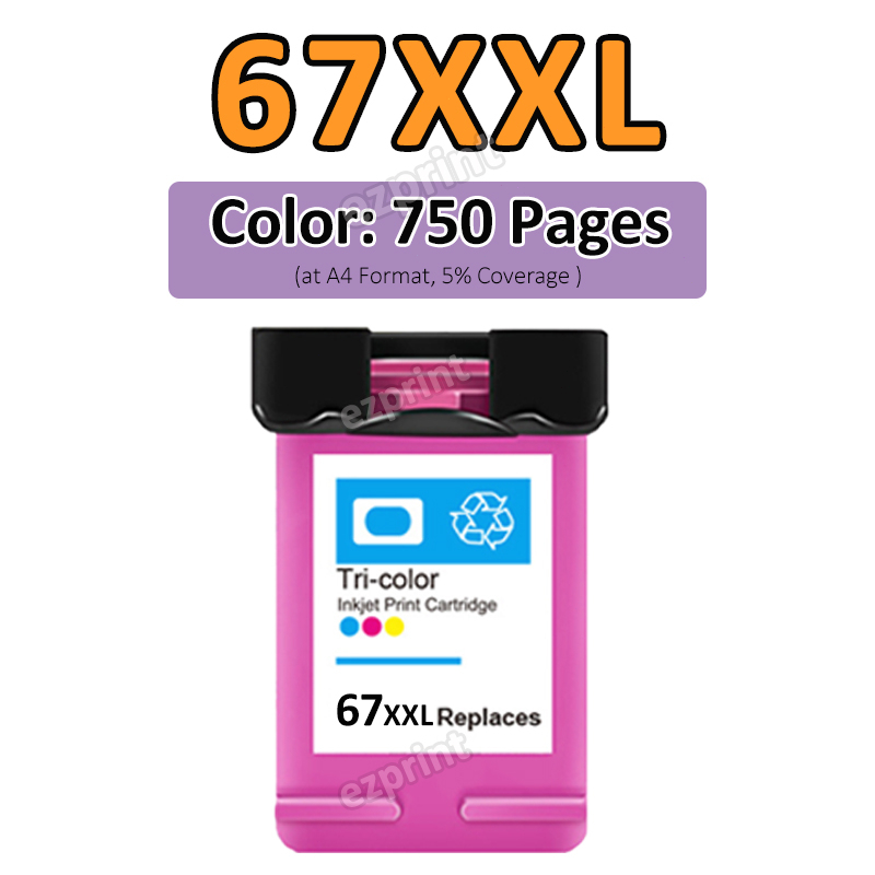 Compatible Ink Cartridge for HP 2722 Ink Cartridge HP 2722 HP 2722 Ink ...
