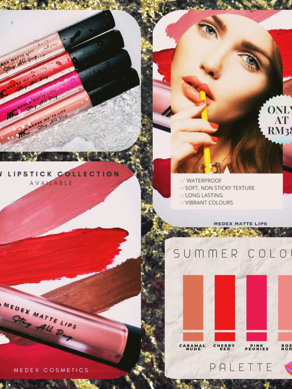 MEDEX MATTE LIPS _ Mango Butter infused!! LONG LASTING 16 HOURS _ONLY ...