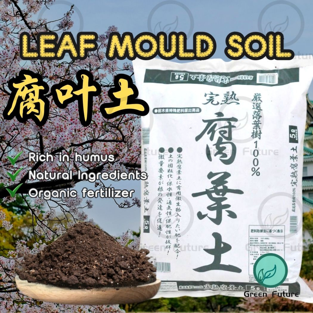 腐殖土 ORGANIC HUMUS NUTRIENT SOIL (5 Liter / 12Liter) LEAF MOULD ...