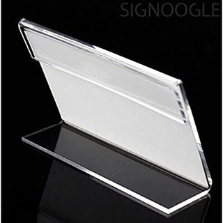 [CHEAPEST] Acrylic Name Card Stand / Price Tag Stand | Shopee Malaysia
